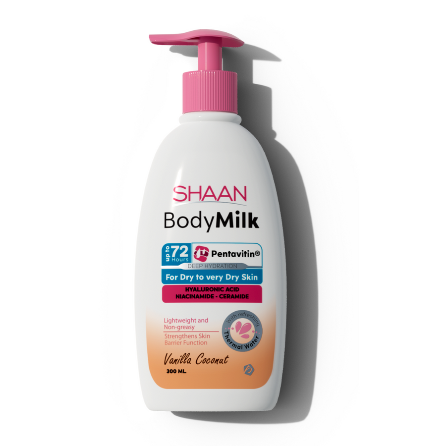 Shaan Body Milk Vanilla Coconut 300 ml - E Parkville