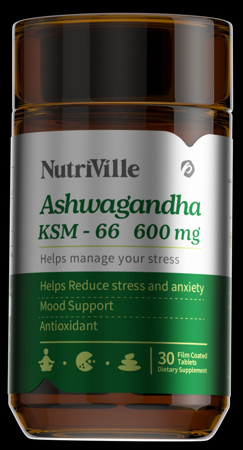 Nutriville Ashwagandha 600 mg - E Parkville
