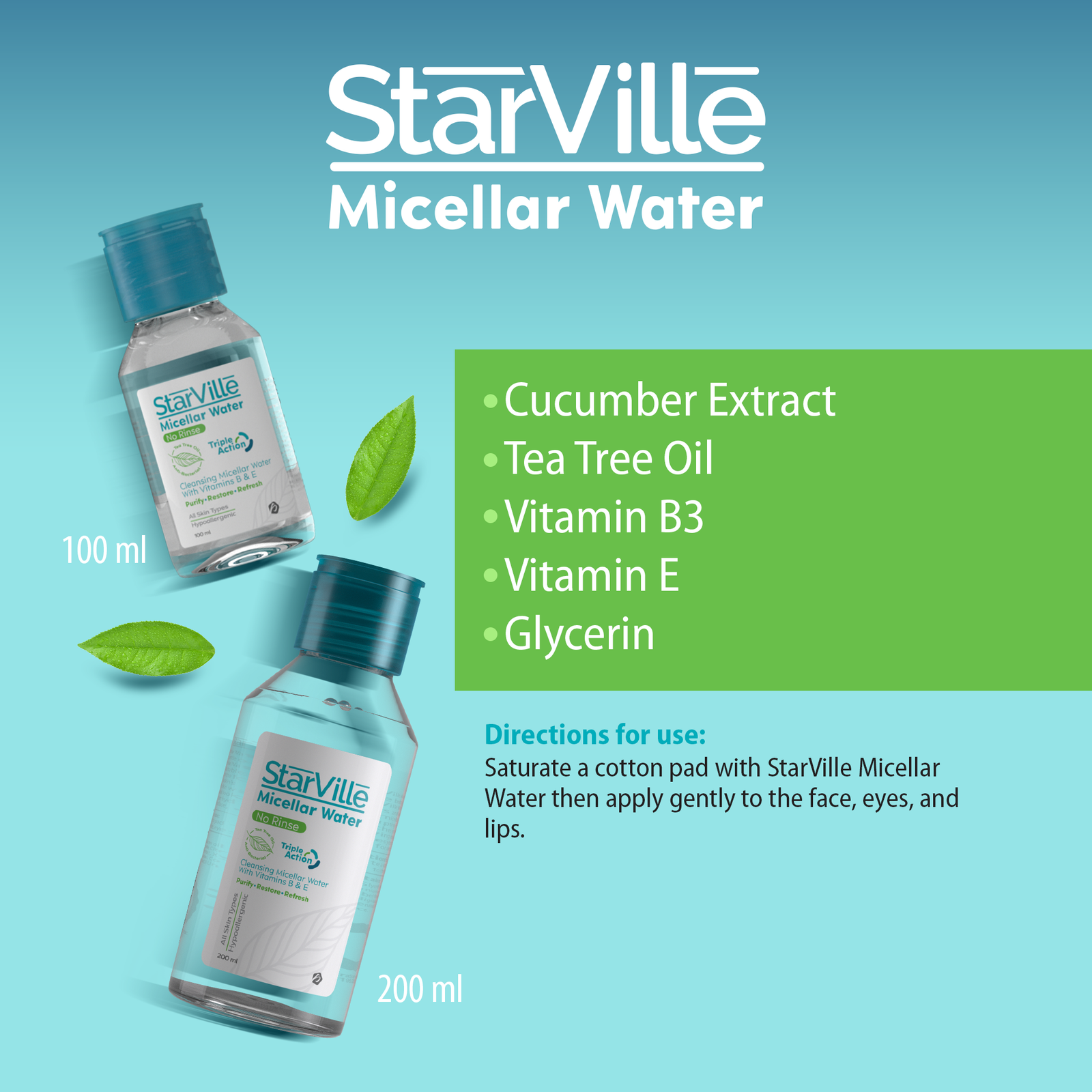 Starville Micellar Water 200 ml - E Parkville