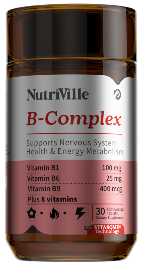 Nutriville B-Complex 30 Tablets - E Parkville