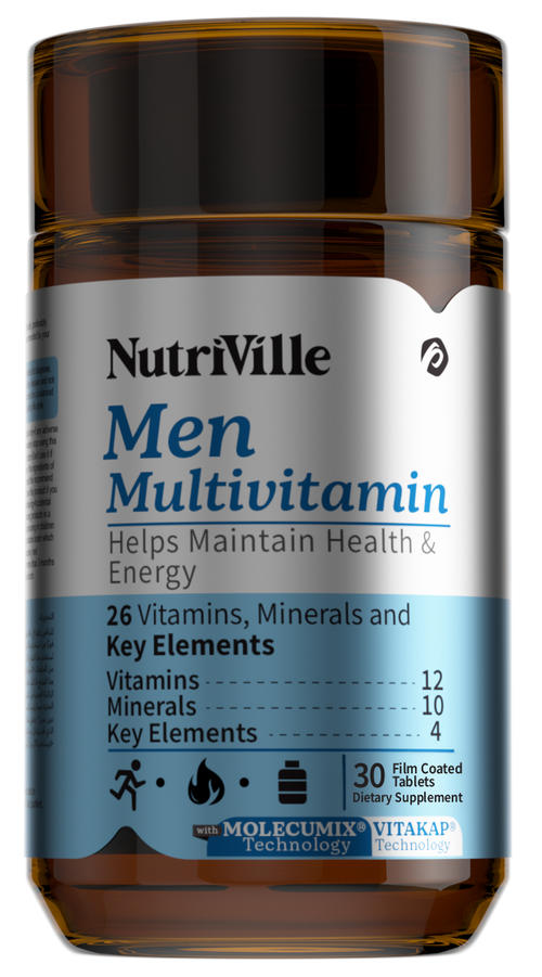 Nutriville Men Multivitamin 30 Tablets - E Parkville