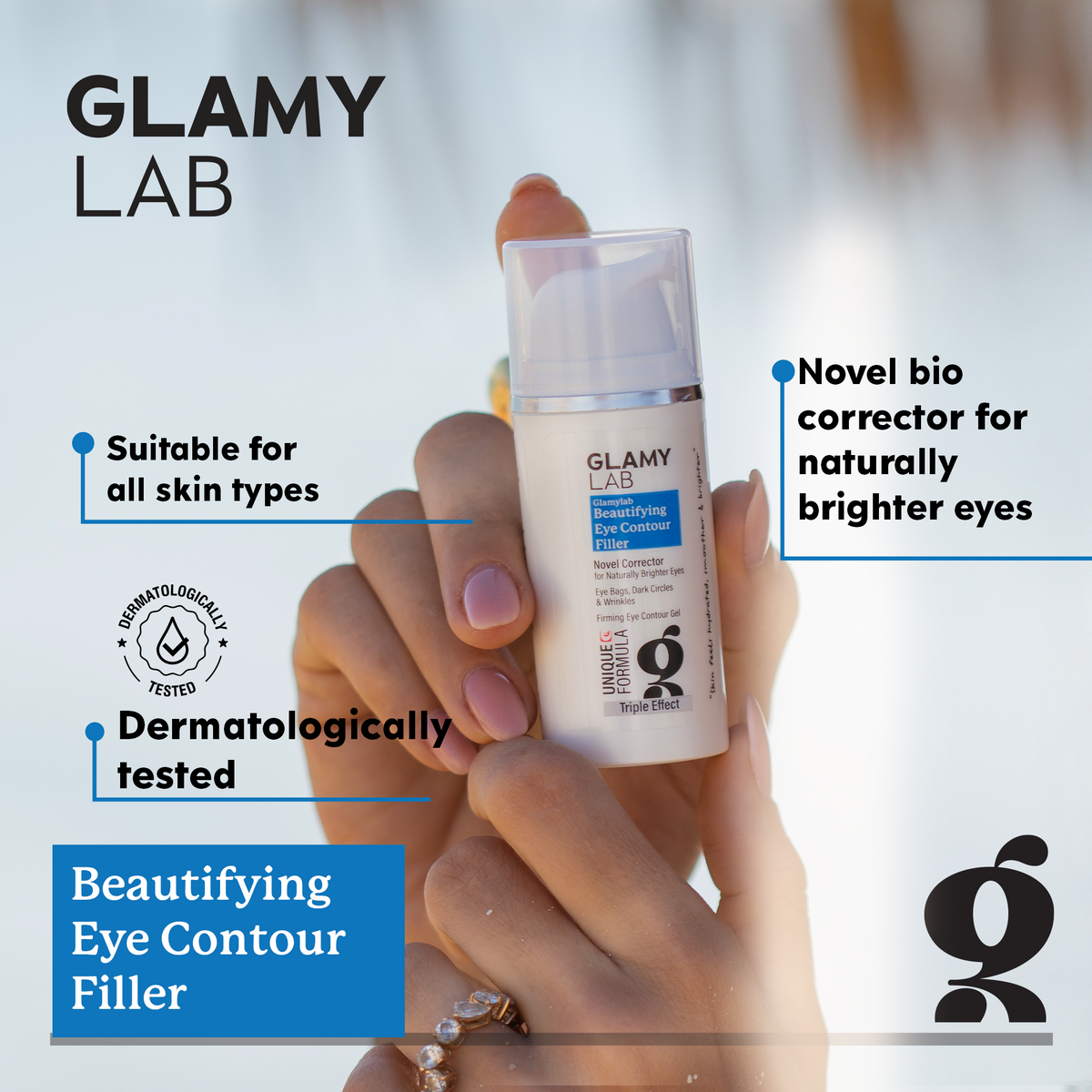 Glamy Lab Beautifying Eye Contour Filler 30 gm - E Parkville