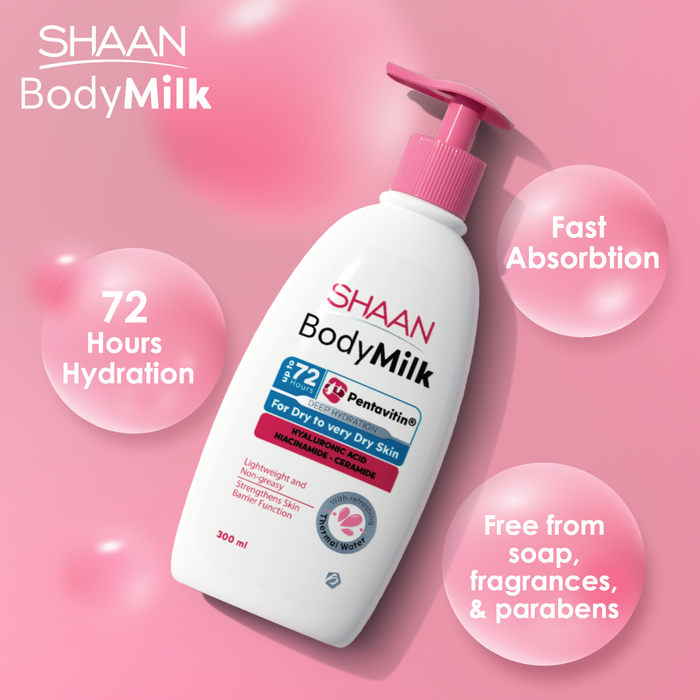 Shaan Body Milk 300 ml - E Parkville
