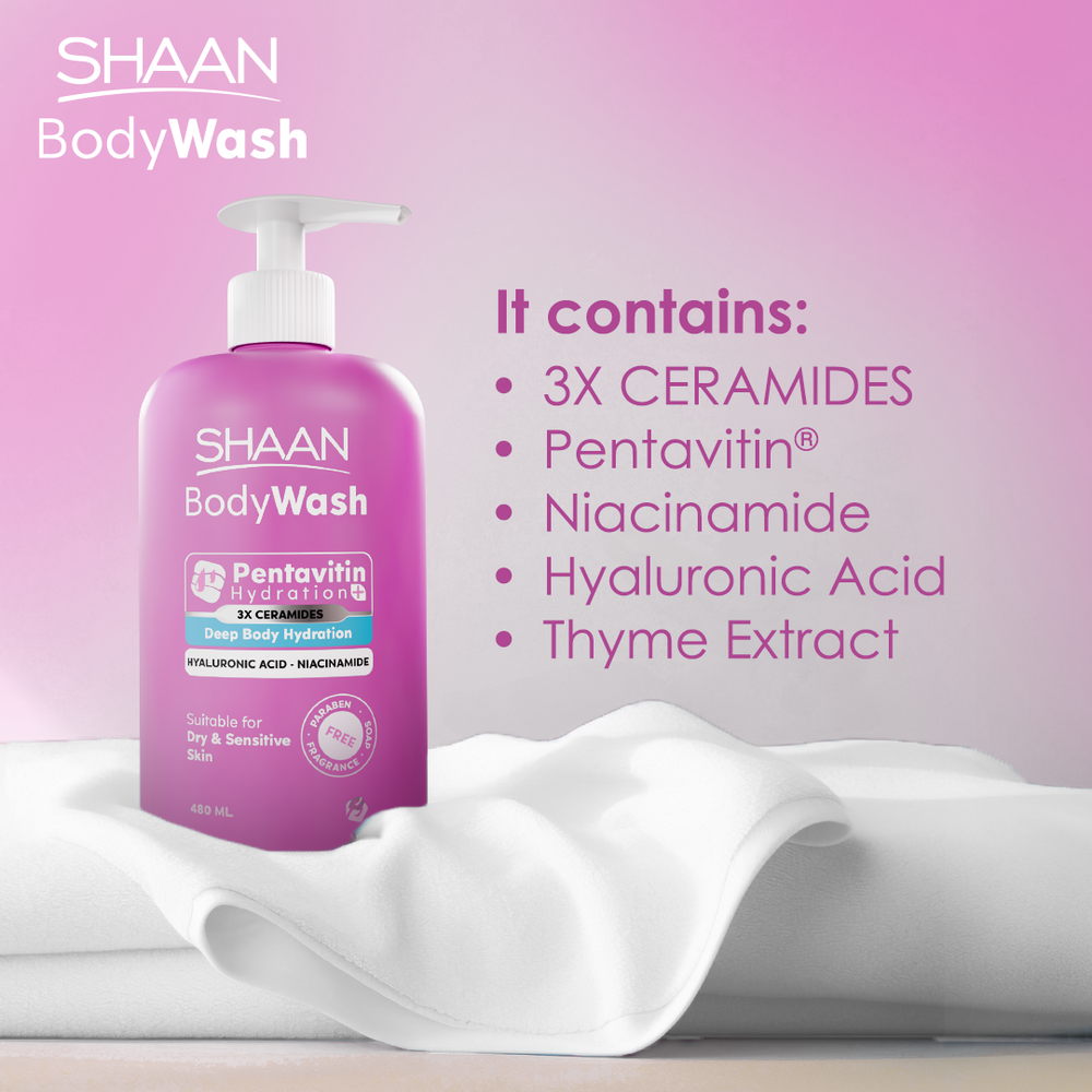 SHAAN Hydrating Body Wash 480 Ml - E Parkville