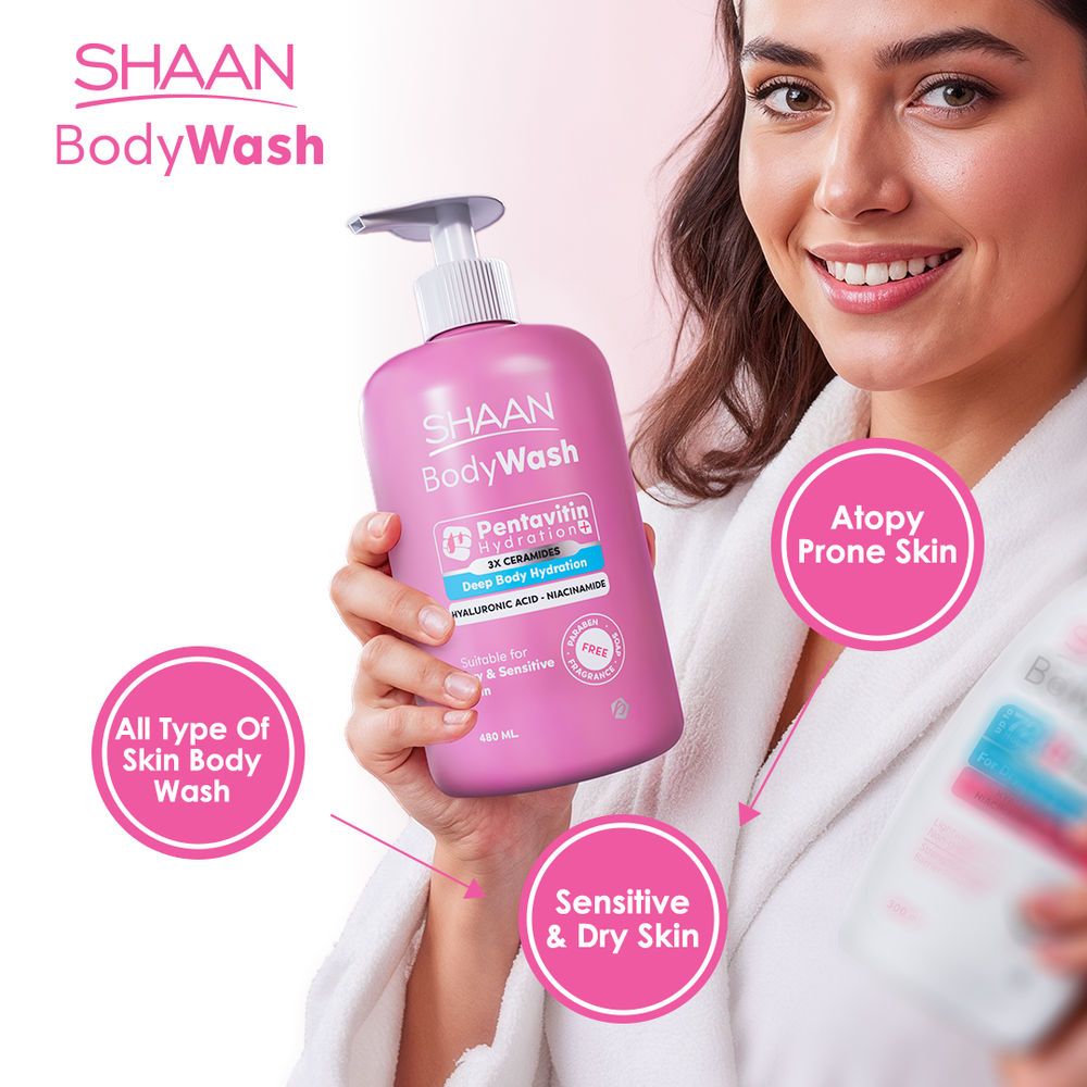 SHAAN Hydrating Body Wash 480 Ml - E Parkville