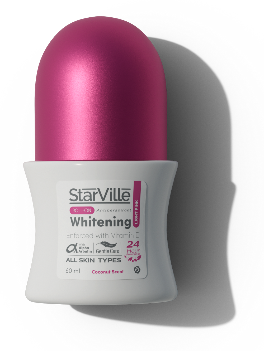 Starville Whitening Roll on Light Pink with Coconut Scent 60 ml - E ...