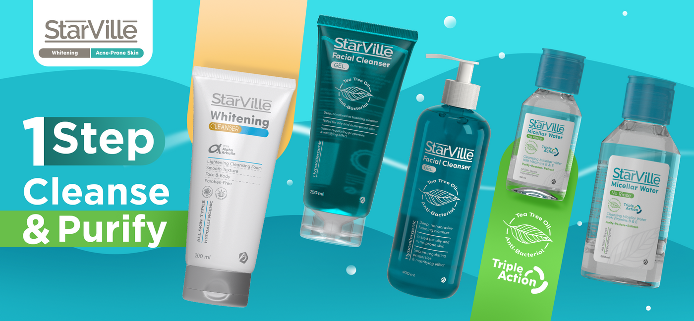 StarVille Whitening and Acne Skin Care Range | E Parkville