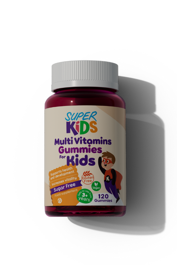 Superkids Gummies Chewable Multivitamins 120 gummies