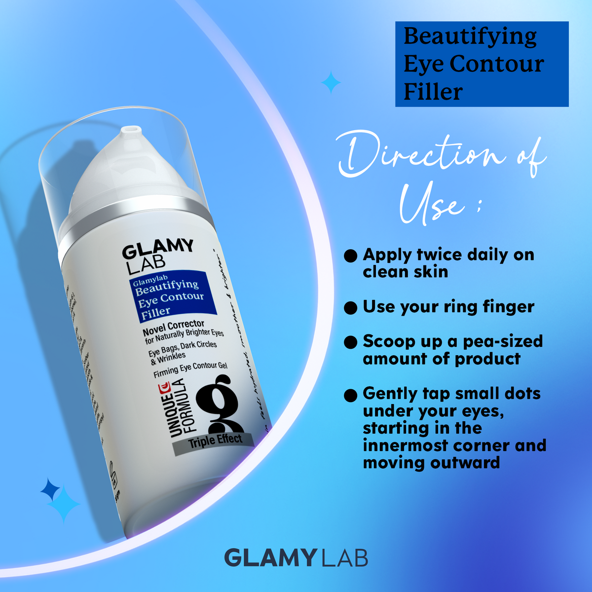 Glamy Lab Beautifying Eye Contour Filler 30 gm - E Parkville
