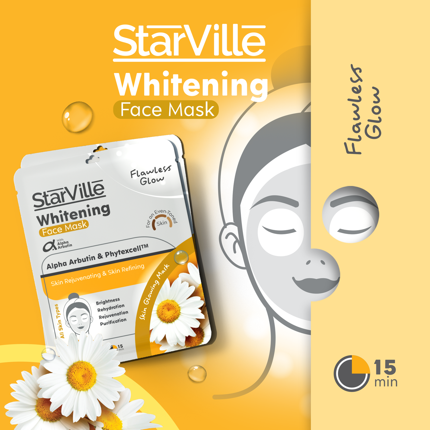 StarVille Whitening Mask Sheet - E Parkville