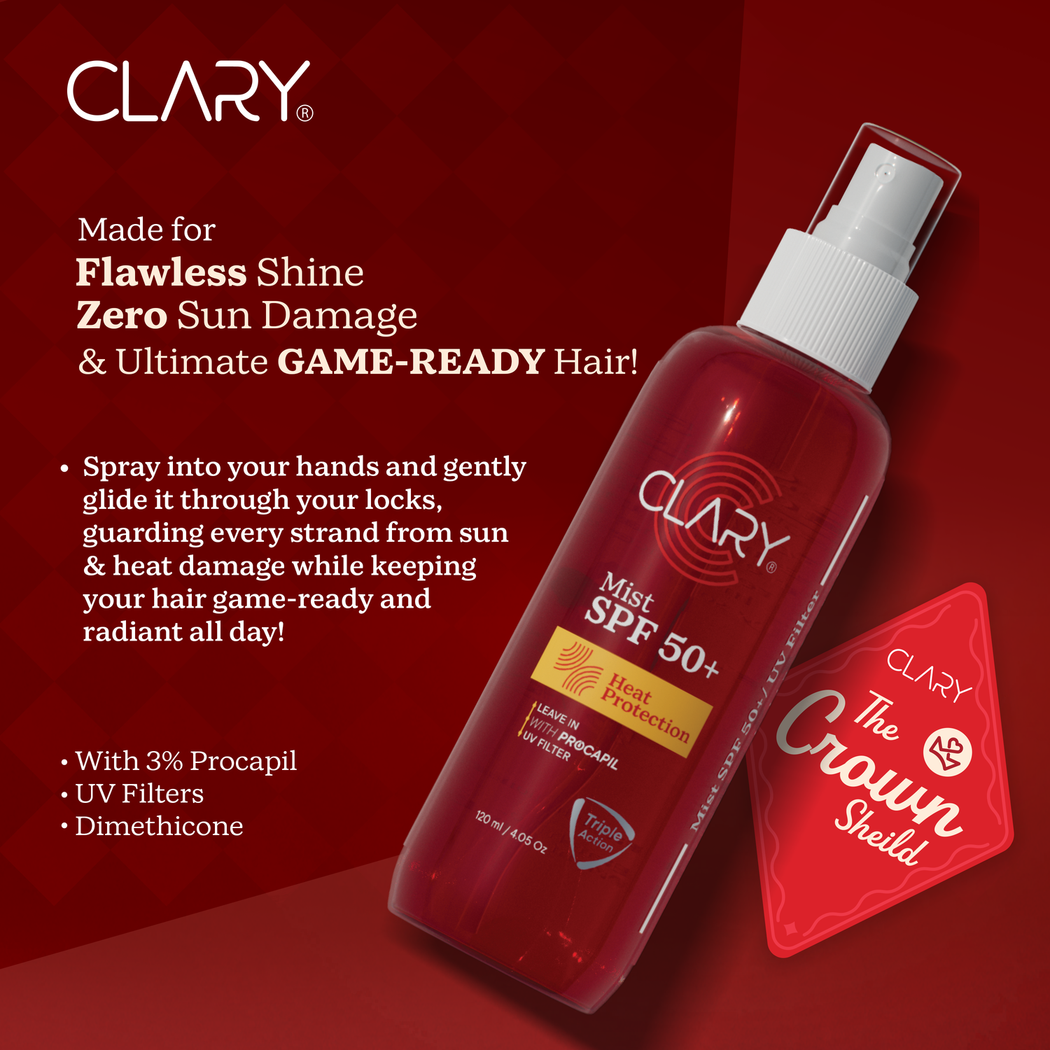 Clary Hair Water 200 ml - E Parkville