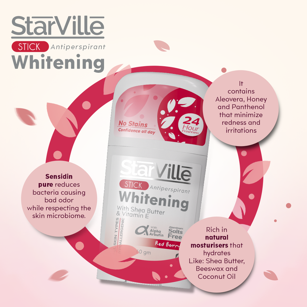 Starville Whitening stick Red Berry 60 ml - E Parkville